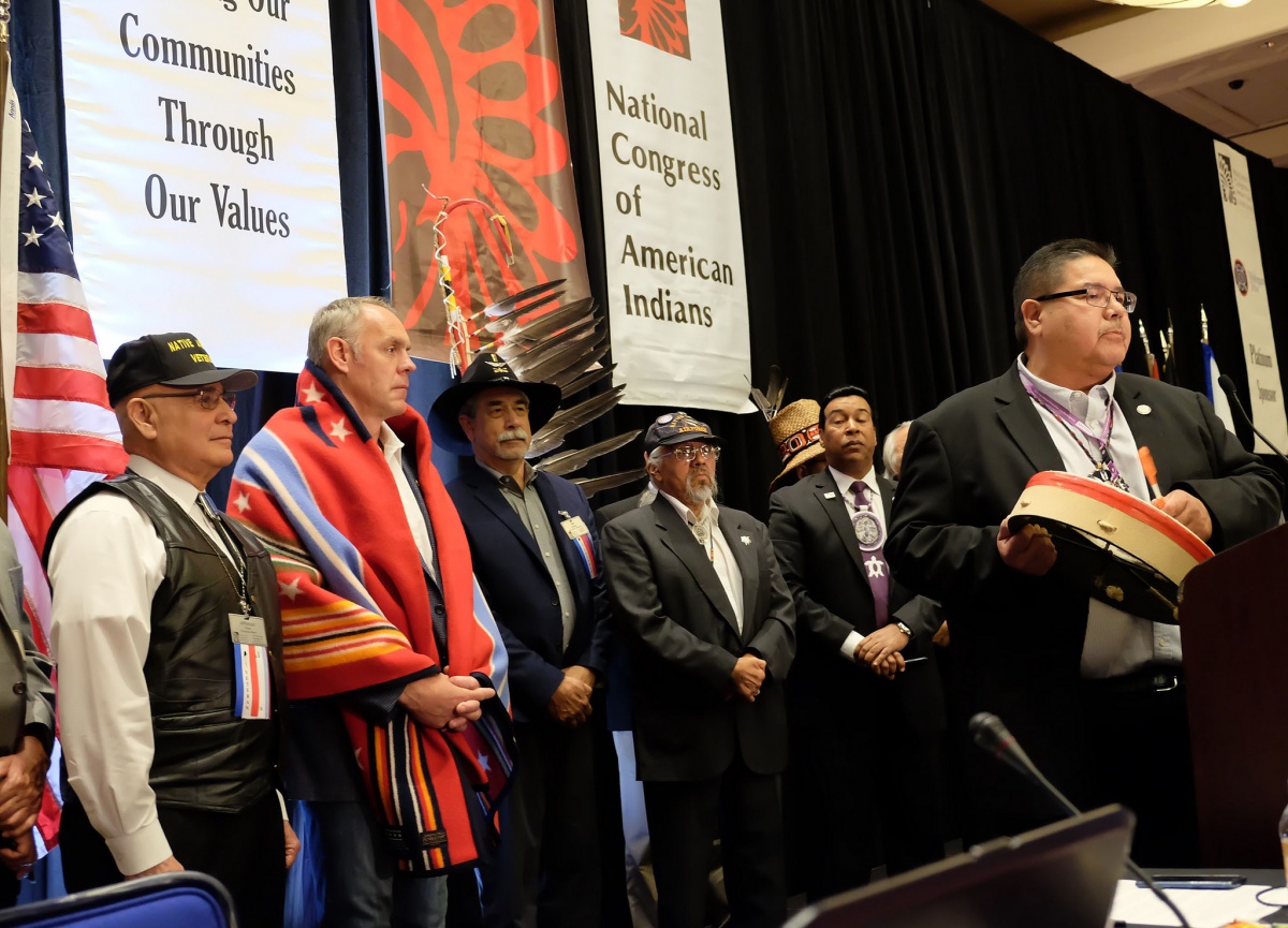 Zinke Addresses NCAI Conference, Stresses Tribal Sovereignty ...