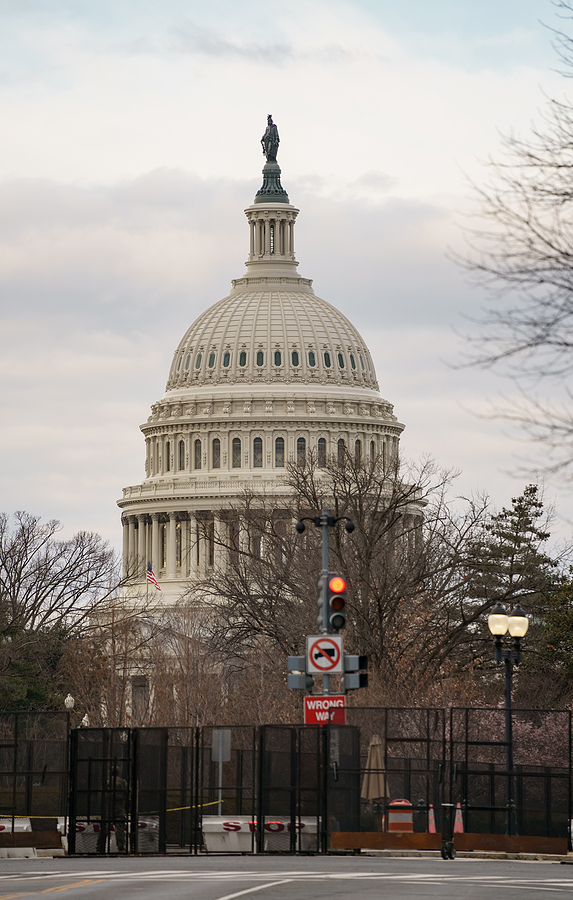Fences Protecting The Us Capitol Building Washington Dc Usa – InsideSources