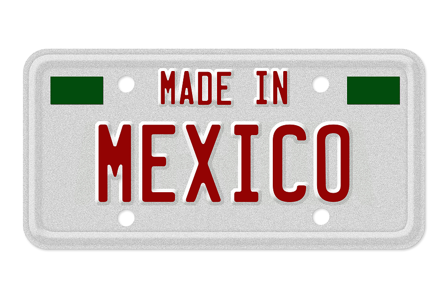 Made In Mexico License Plate – InsideSources